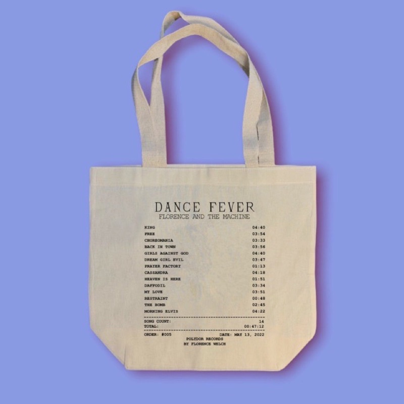 Bolsa Ecobag Dance Fever Florence and the Machine | Shopee Brasil