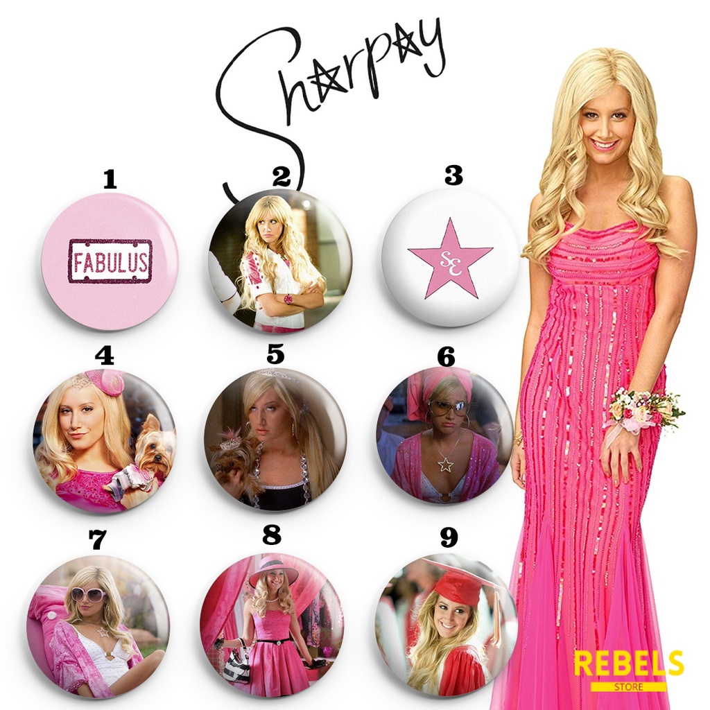 Bottons - Sharpay | HSM - 4,5cm | Shopee Brasil