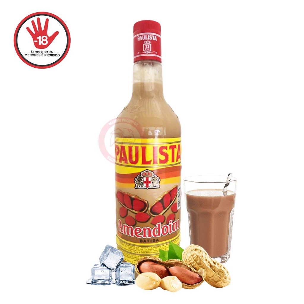 Bebida Alcoólica Batida Doce Licor De Amendoim 920 Ml | Shopee Brasil