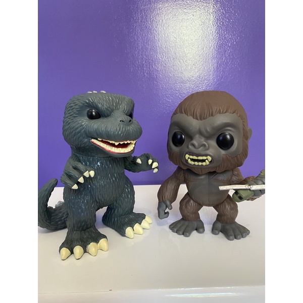 Funko Pop Kit King Kong e Godzilla Original Sem Caixa | Shopee Brasil