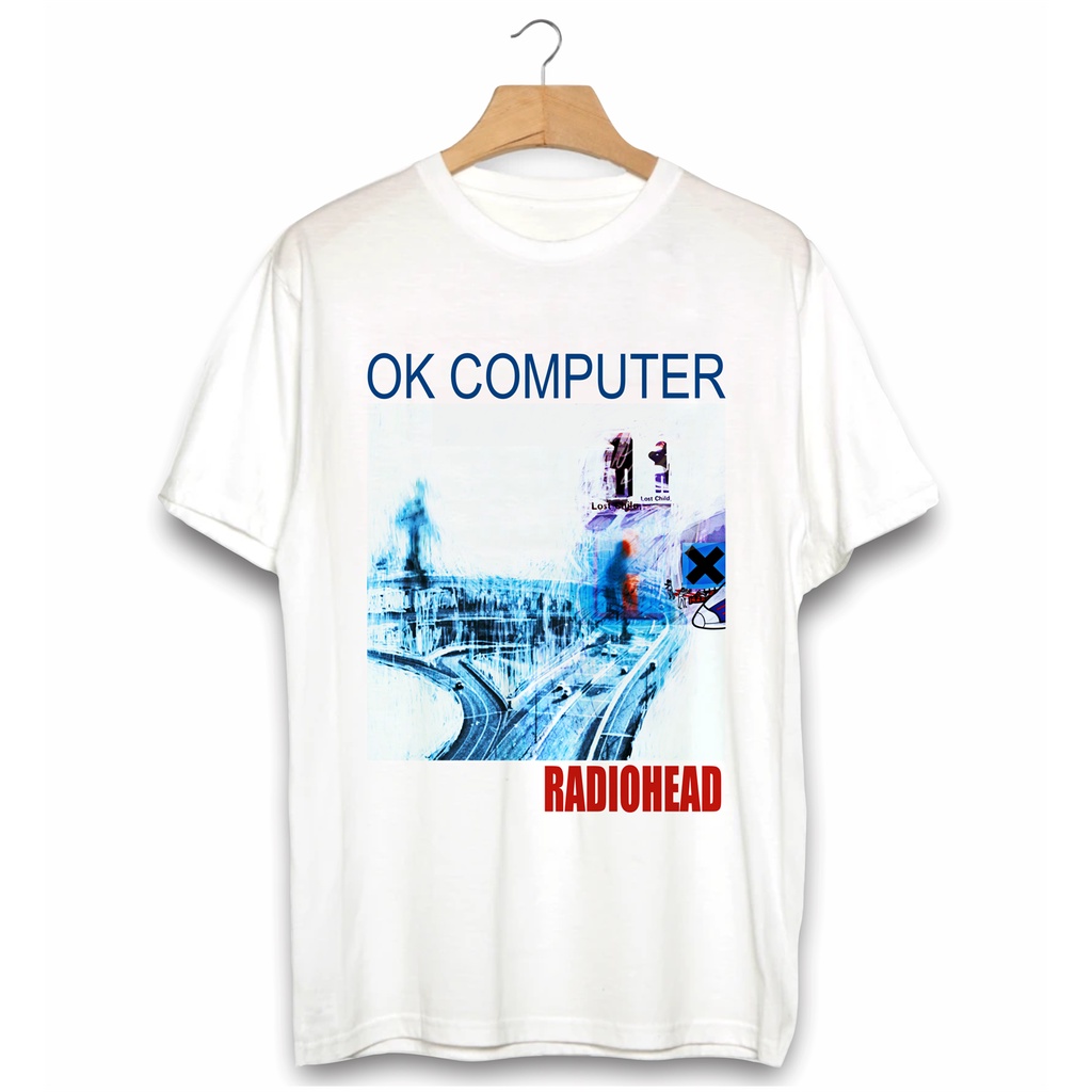 Camiseta Algodão Unissex Radiohead Ok Computer C1075 | Shopee Brasil