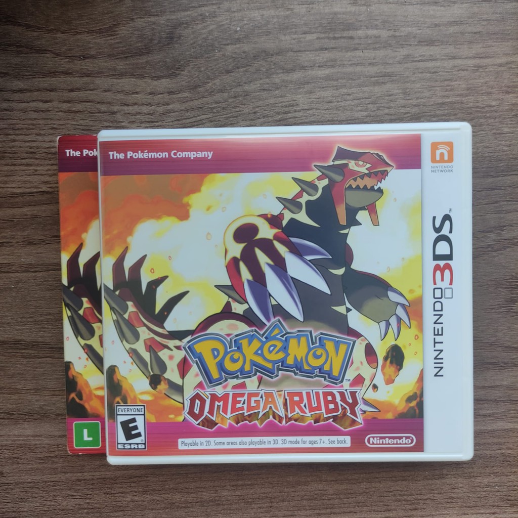 Jogos de Nintendo 3DS Pokémon X/Y, Alpha Sapphire / Ômega Ruby, Ultra Sun/Ultra Moon | Shopee Brasil