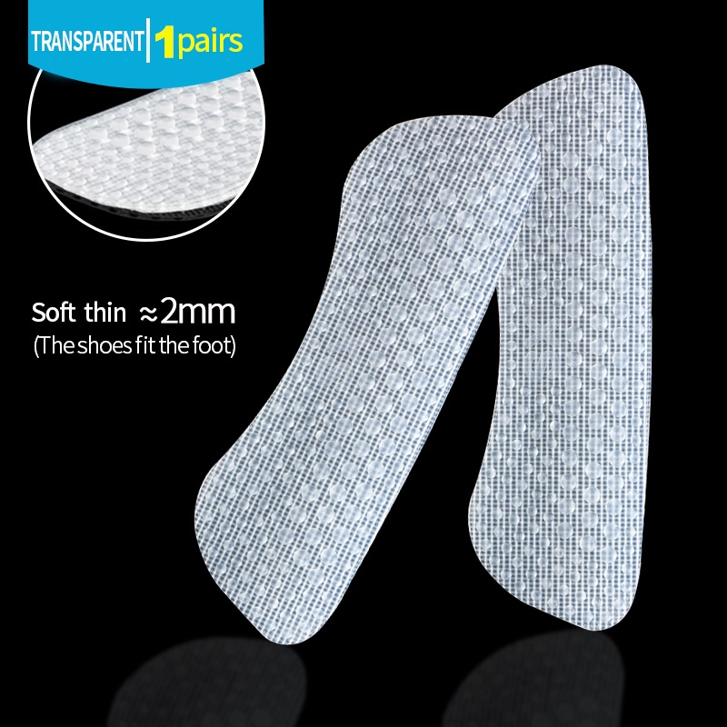 1 Pares De Almofadas De Calcanhar De Silicone Alívio Da Dor Almofada Anti-Desgaste | Shopee Brasil