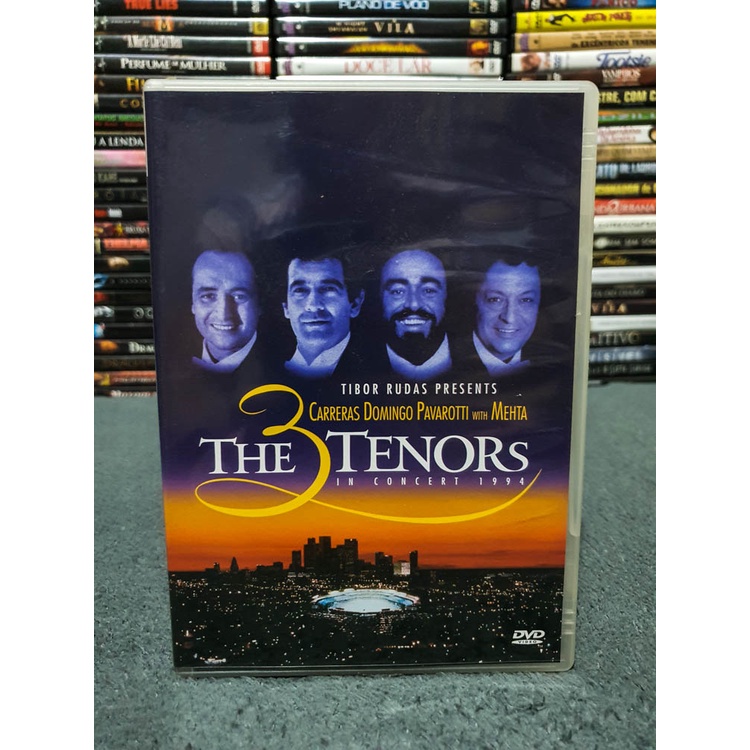DVD C/ Encarte The 3 Tenors In Concert 1994 Warner Music MBSHOP22 ...