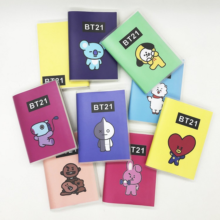 Caderno De Journal Fofo Kpop BTS Bangtan Boys BT21 | Shopee Brasil