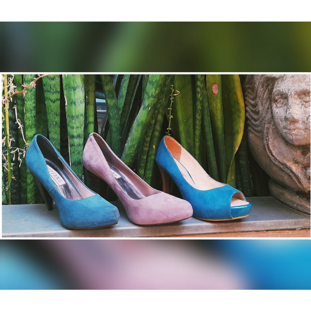 Sapato Social Salto Cone Feminino. | Shopee Brasil