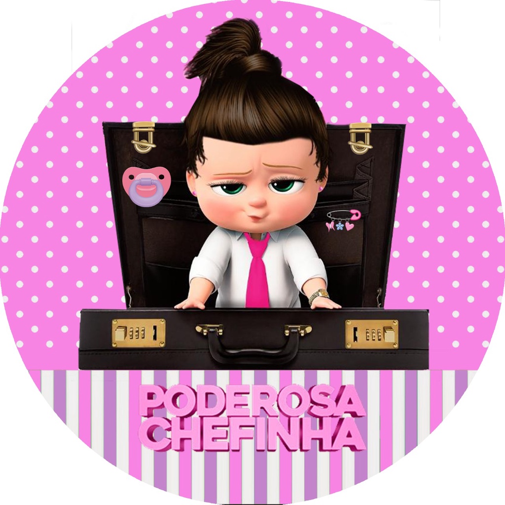 Painel Redondo Tecido Sublimado Poderosa Chefinha 1,50 | Shopee Brasil