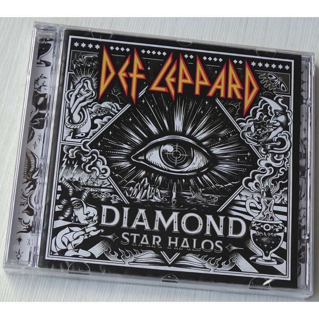 CD Def Leppard - Diamond Star Halos Lacrado | Shopee Brasil