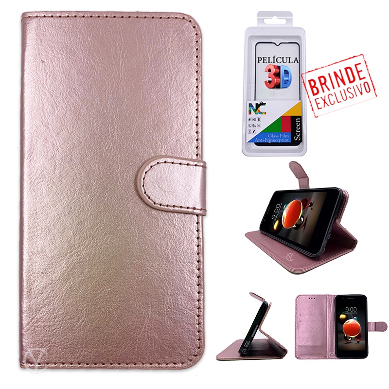 Kit Capa Carteira Abre Fecha Pelicula para Redmi Note 11 4g | Shopee Brasil