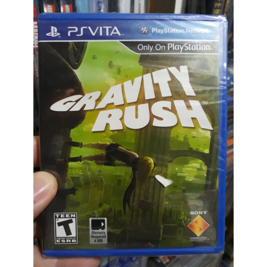 Jogo Gravity Rush Ps Vita Original LACRADO Midia Fisica Shopee Brasil