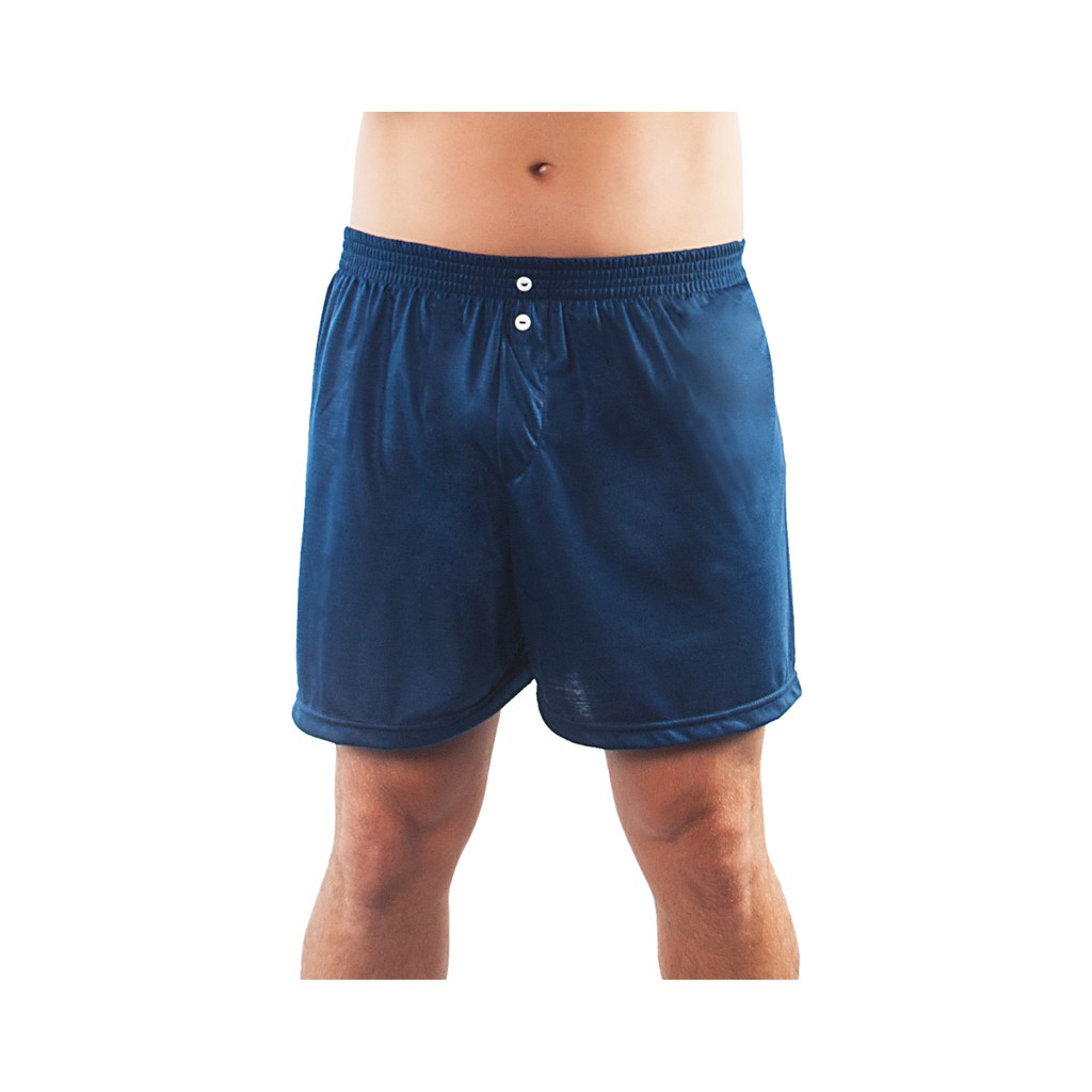 Short Samba Canção Masculino Adulto Conforto Detalhe Com Botão Malha ...
