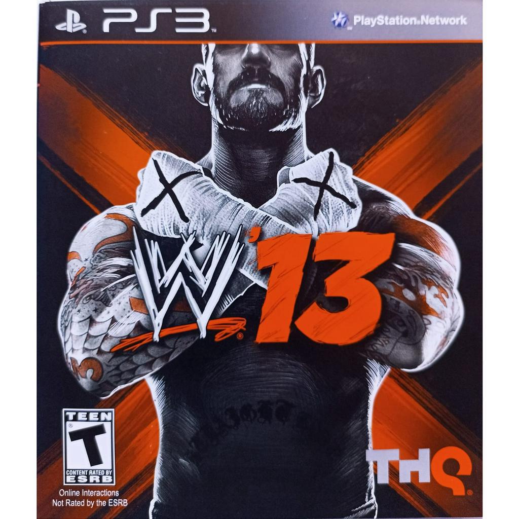 WWE 13 PS3 Mídia Física Original Pronta Entrega | Shopee Brasil