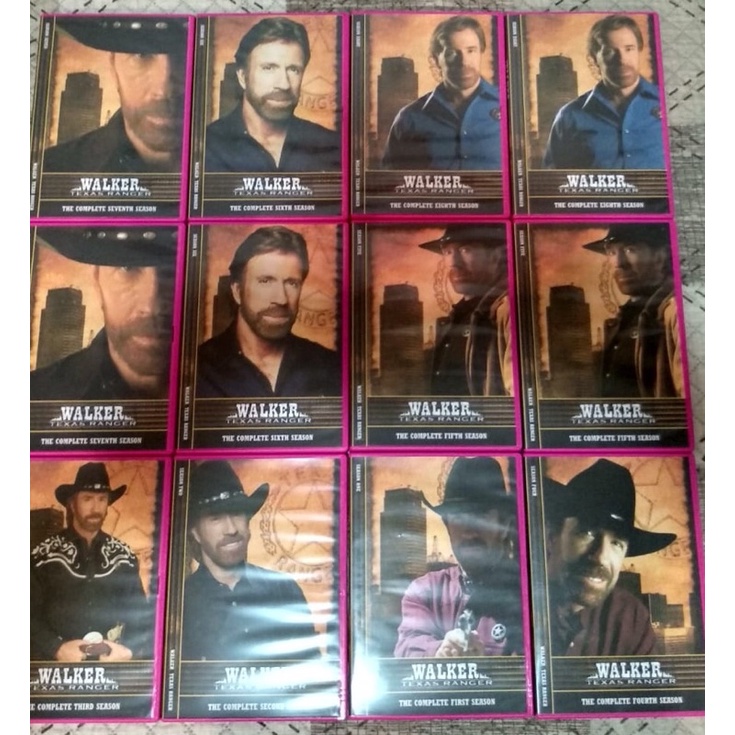 DVD - TEXAS RANGER - AS 9 TEMPORADAS | Shopee Brasil