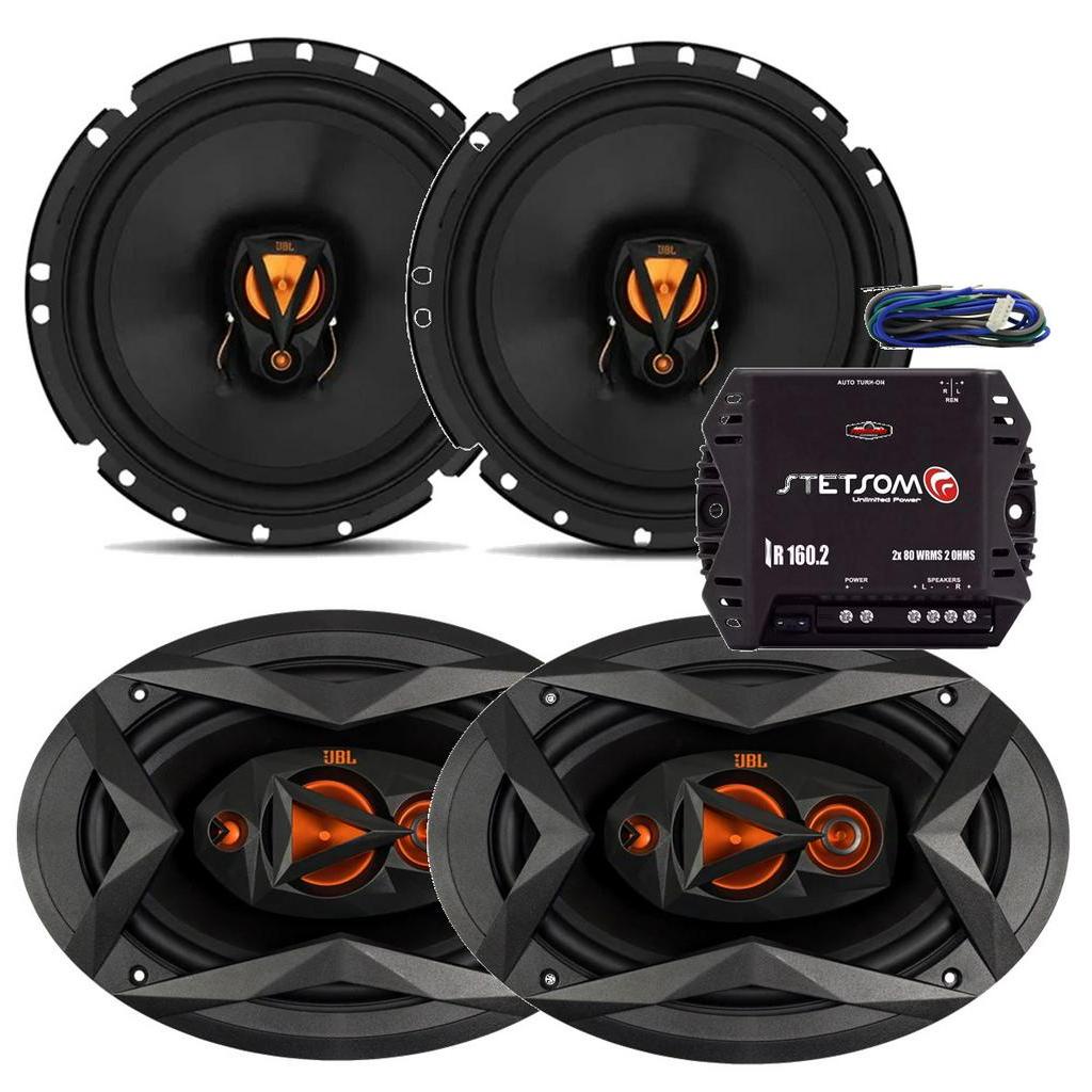 Auto Falante Selenium Jbl 6 + 6x9 Quadriaxial 69 + Modulo Mais vendido ...