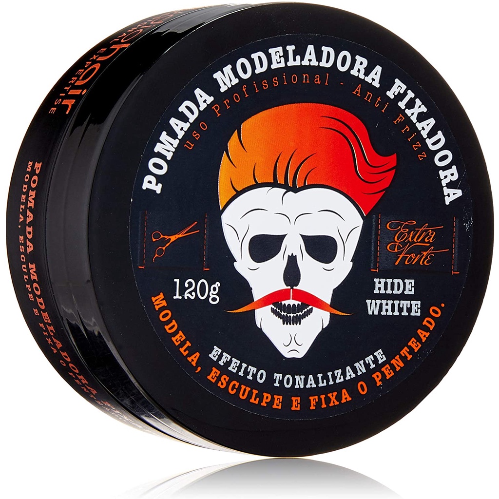 Pomada Modeladora Studio Hair 120g Extra Forte Hide White - Desconto no ...