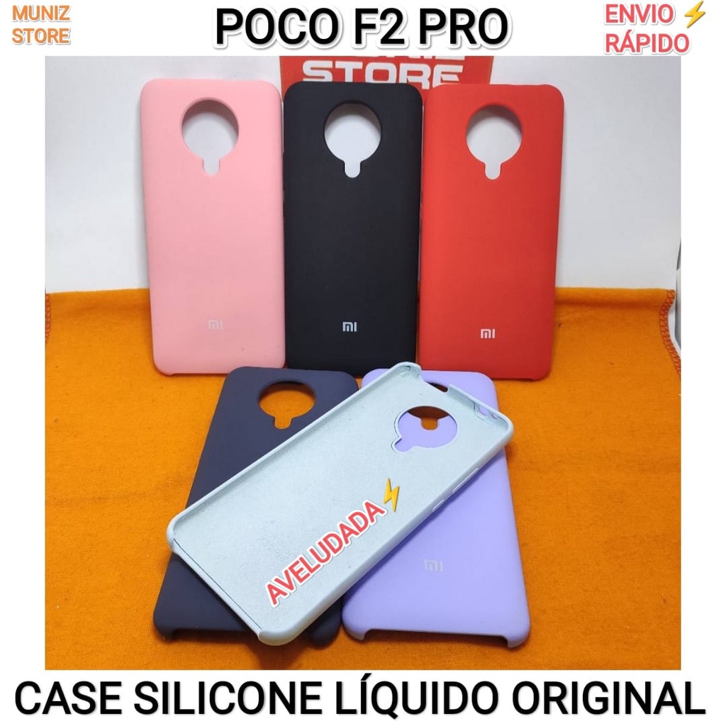 Capa Capinha Case Poco F2 Pro Xiaomi Silicone Liquido Original - Anti Impacto - Aveludada Por ...