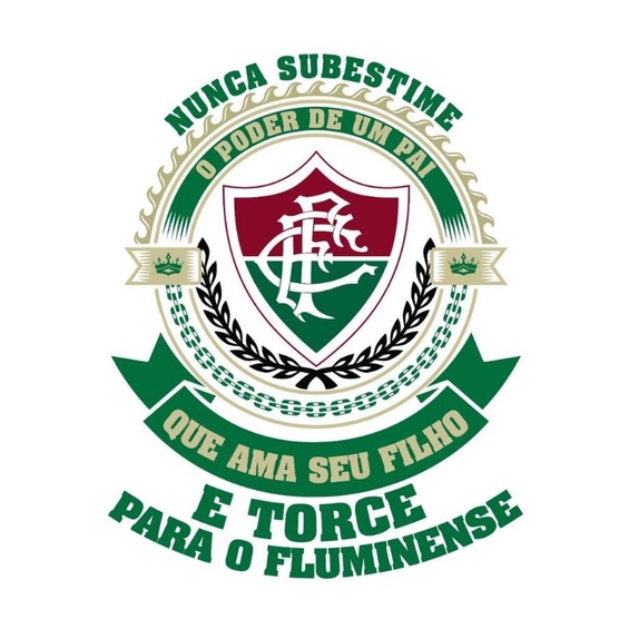 Placa Decorativa Frase com símbolo do Fluminense 21x30 Ótima Qualidade ...