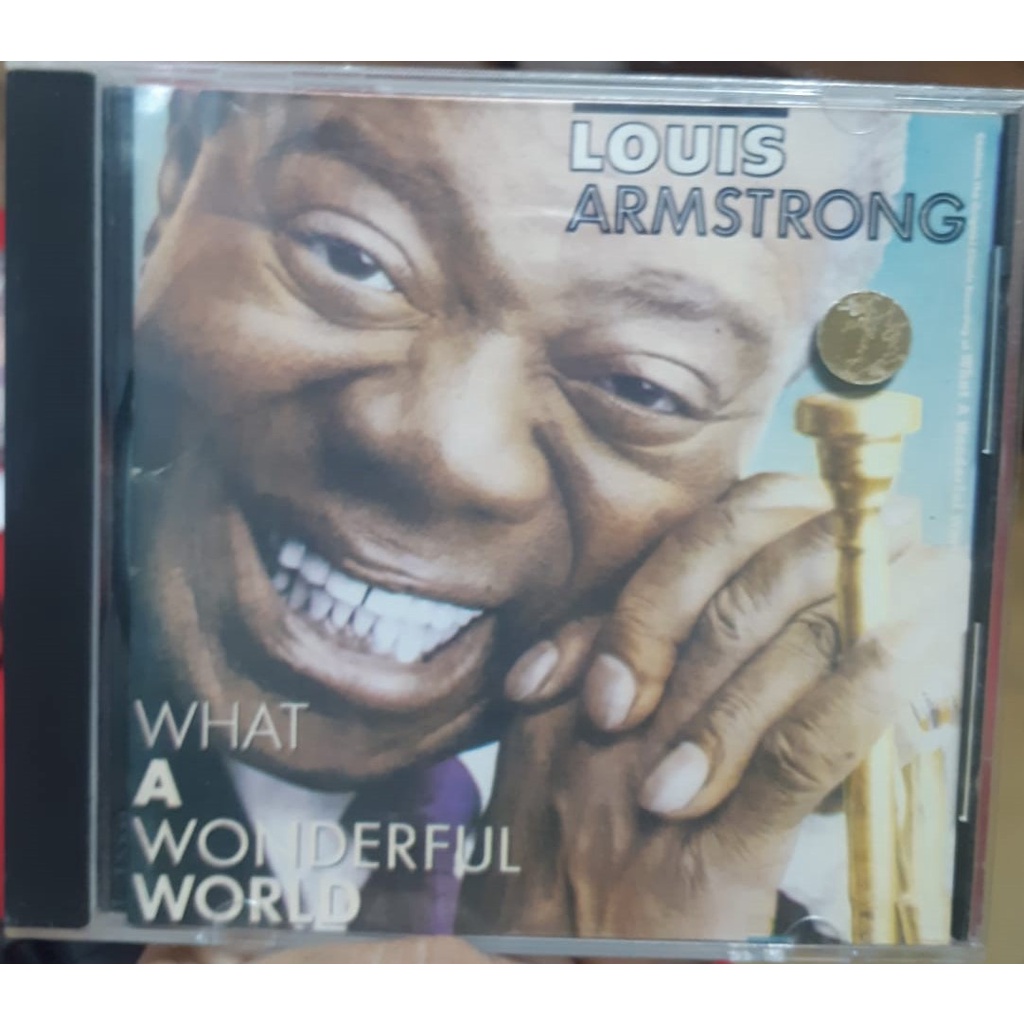 Cd WHAT A WONDERFUL WORD interprete LOUIS ARMSTRONG | Shopee Brasil