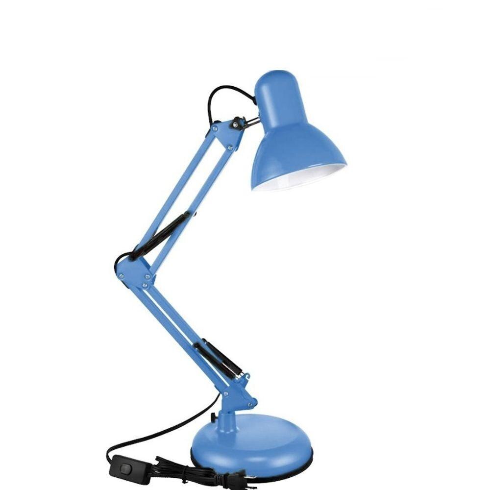 Abajur Luminária Articulada DESK LAMP - AZUL | Shopee Brasil