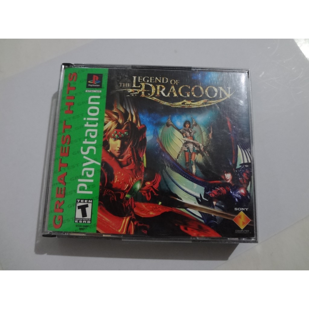 The Legend Of Dragoon PS1 Original Greatest Hits Playstation #2020 ...