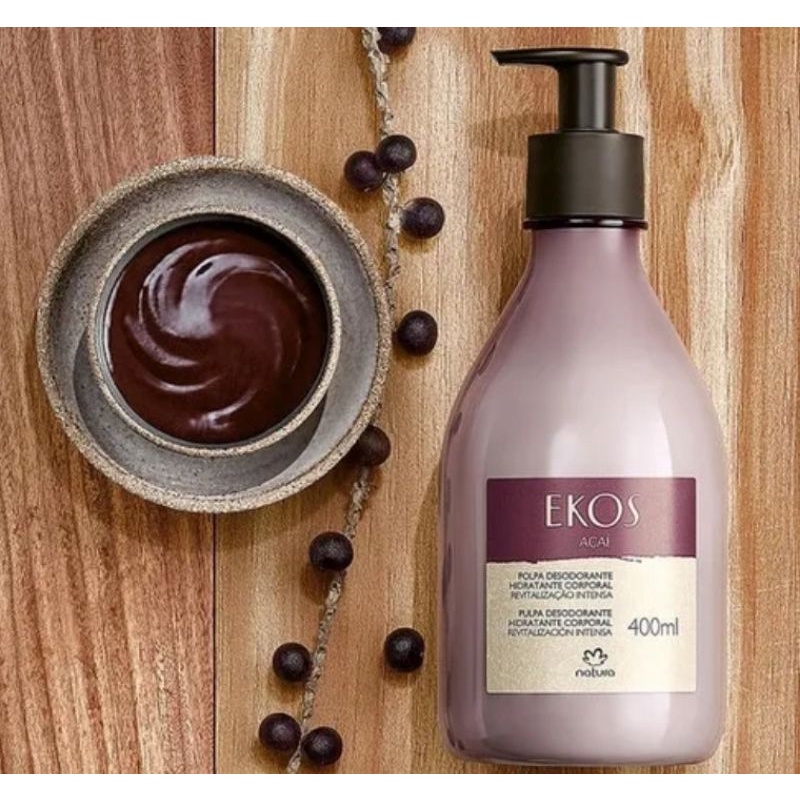 Linha Ekos açaí da natura hidratante validade 11/2022 | Shopee Brasil