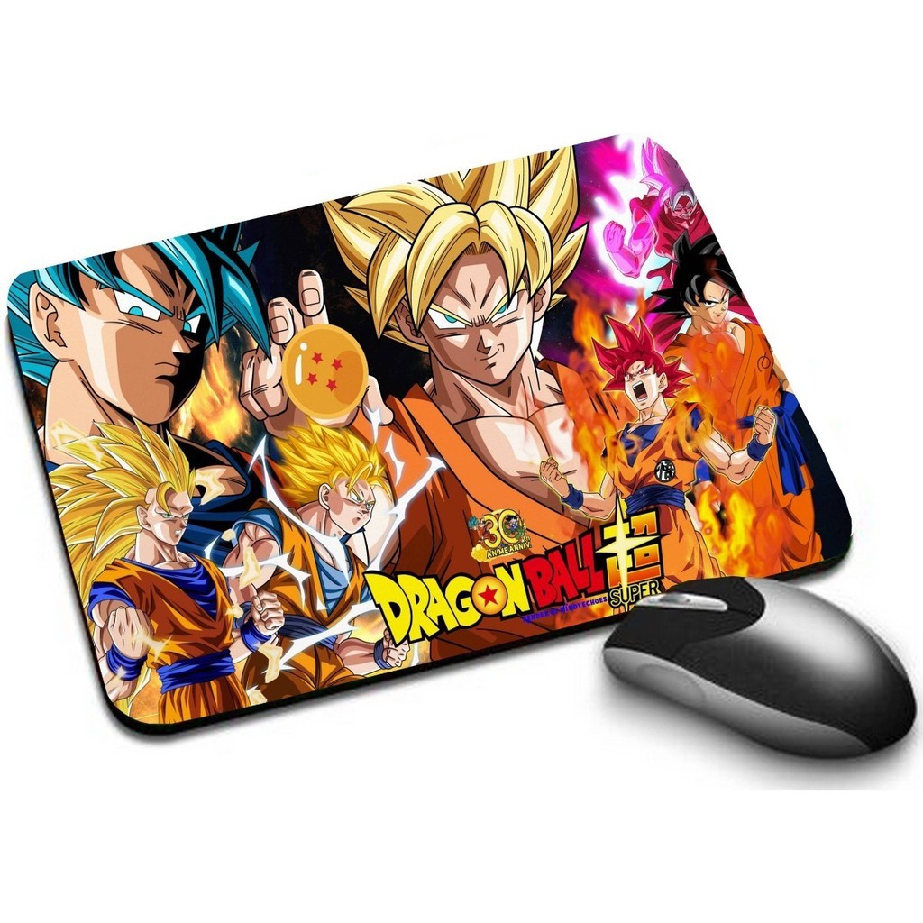 Mousepad Dragon Ball Z Super Broly Vegeto Gogeto 17x22 | Shopee Brasil