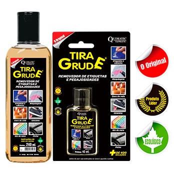 Tira Grude 40ml ou 240ml Removedor de Cola Adesivo Manchas e Sujeiras ...