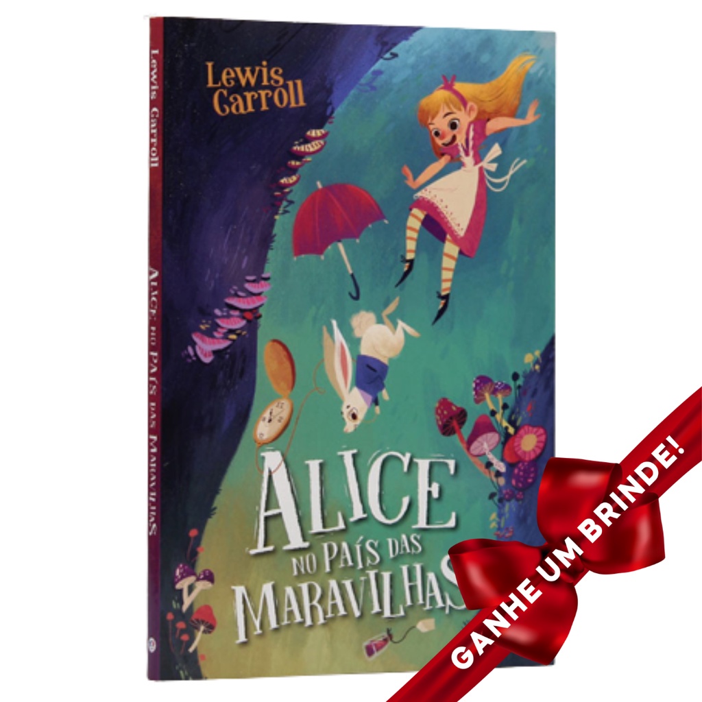 Livro Alice no País das Maravilhas | Lewis Carroll | Ciranda Cultural | Infanto Juvenil Fantasia ...