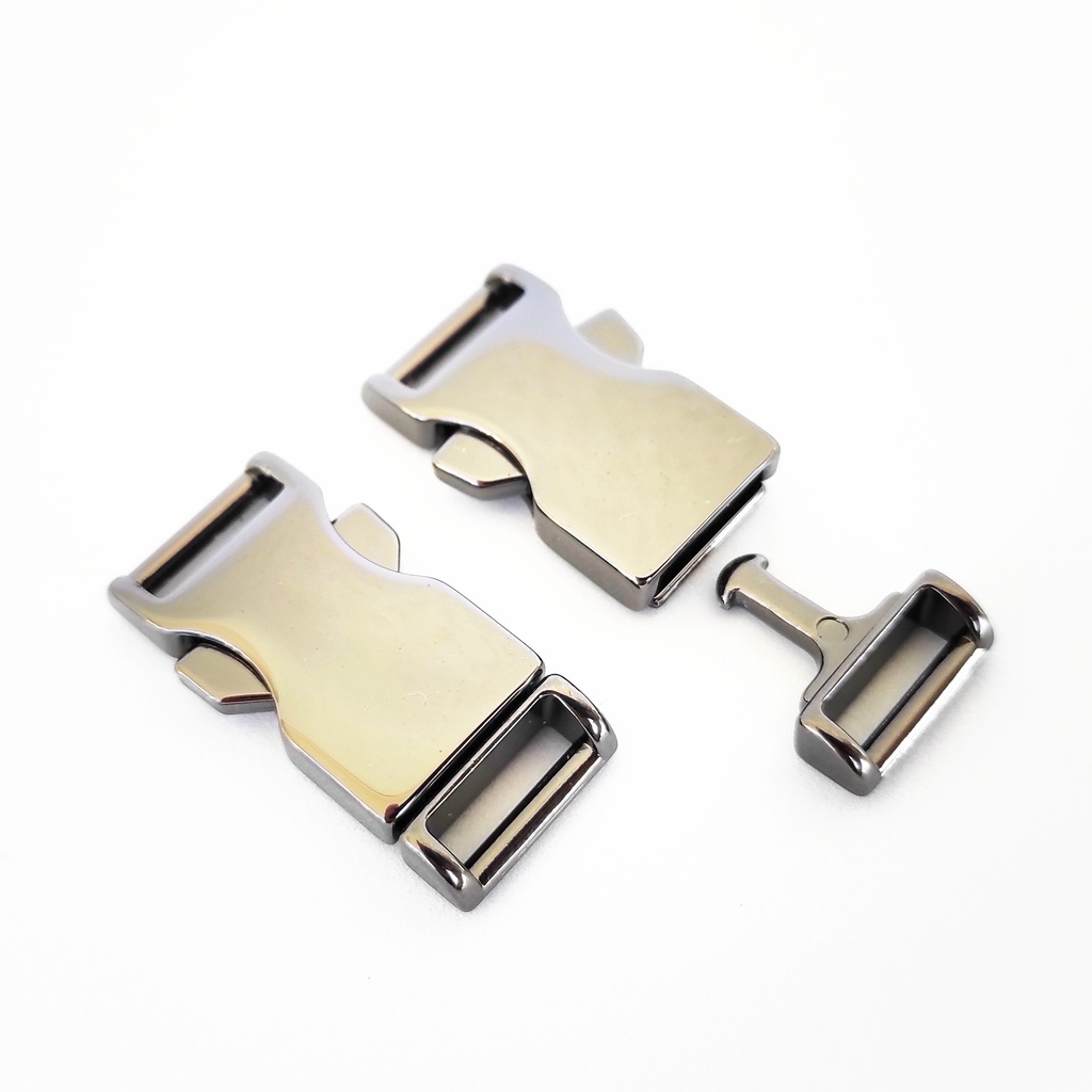 Fecho Fivela de Metal para Pulseira Sistema de Engate Rápido - Faz a Boa!