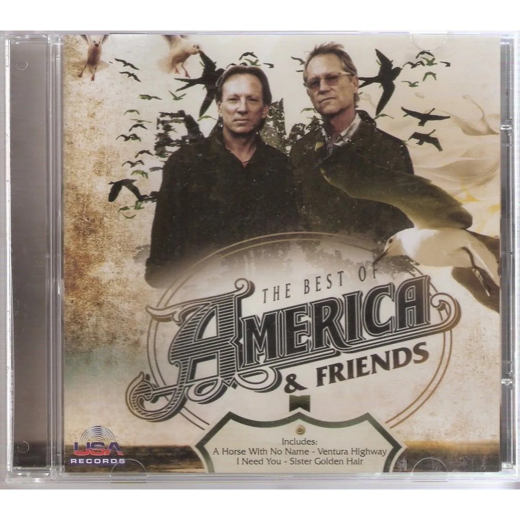 Cd America - The Best Of America And Friends ( Nacional ) | Shopee Brasil