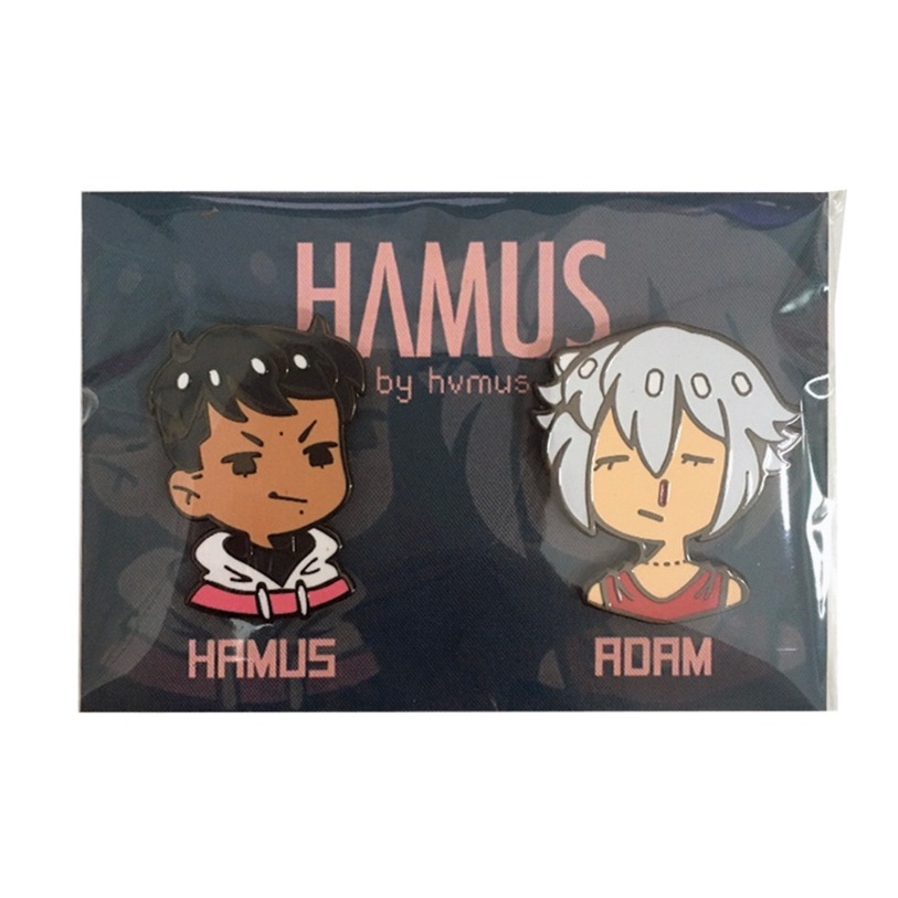 Hamus & Adam Pin | Shopee Brasil