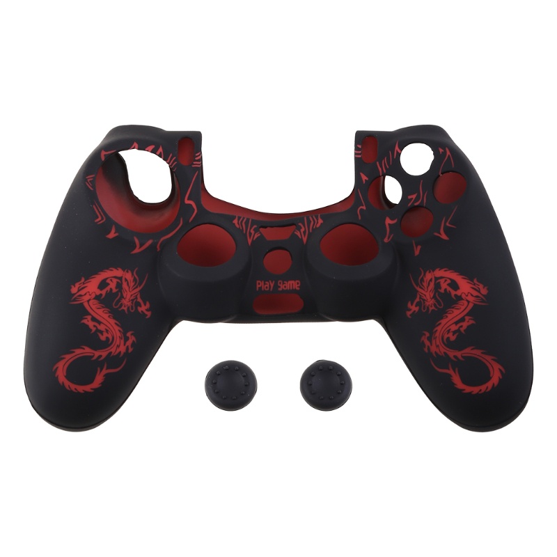 Vivi Dragons Chinese Gamepad Silicone Capa Case + 2 Tampas De Joystick ...