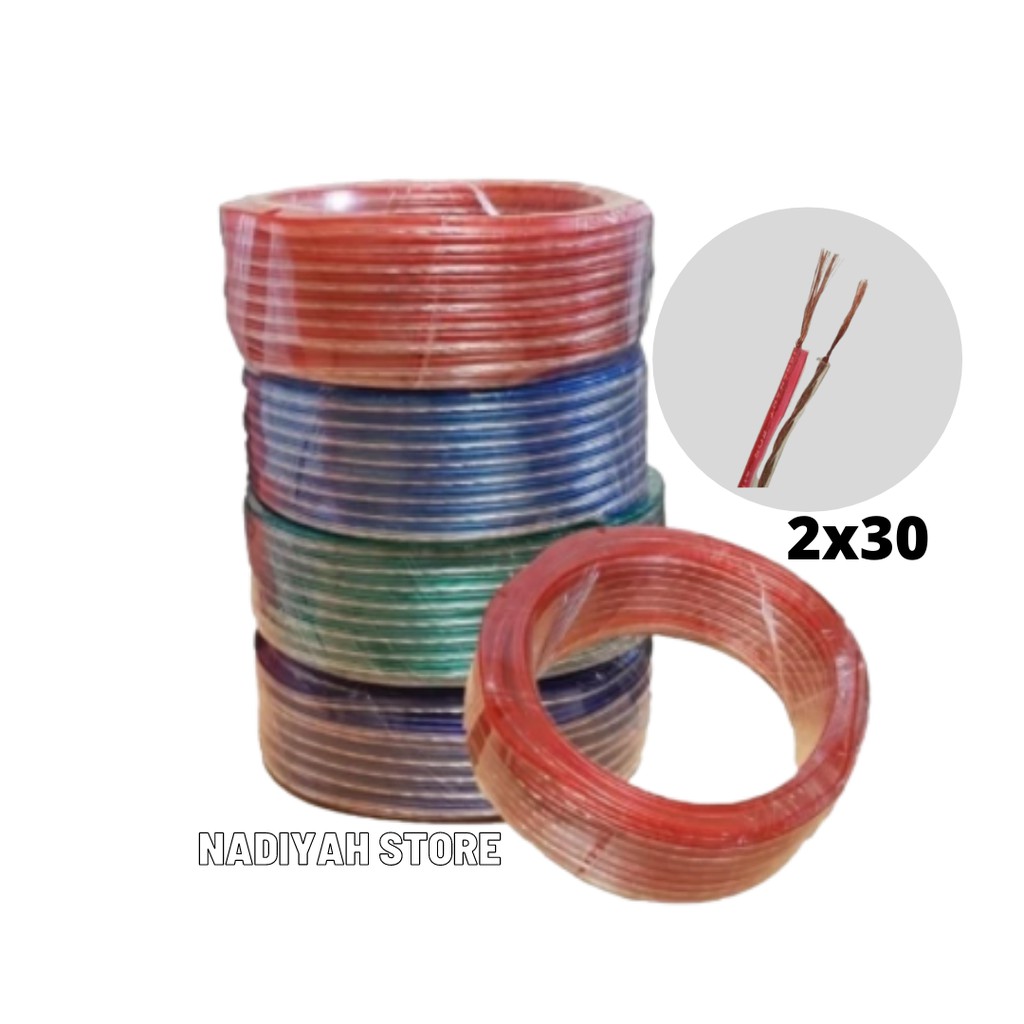 Cabo Transparente De Alimentação De Fibra 2x50 | Shopee Brasil