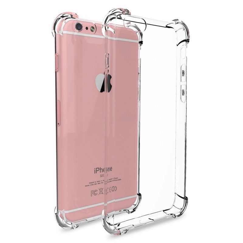 Capa transparente para Iphone silicone com borda reforçada | Shopee Brasil