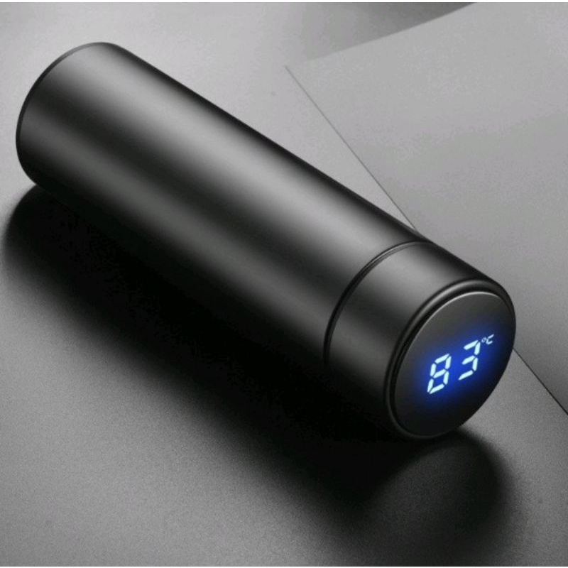 Garrafa Térmica Inox com Visor de Temperatura de Led | Shopee Brasil