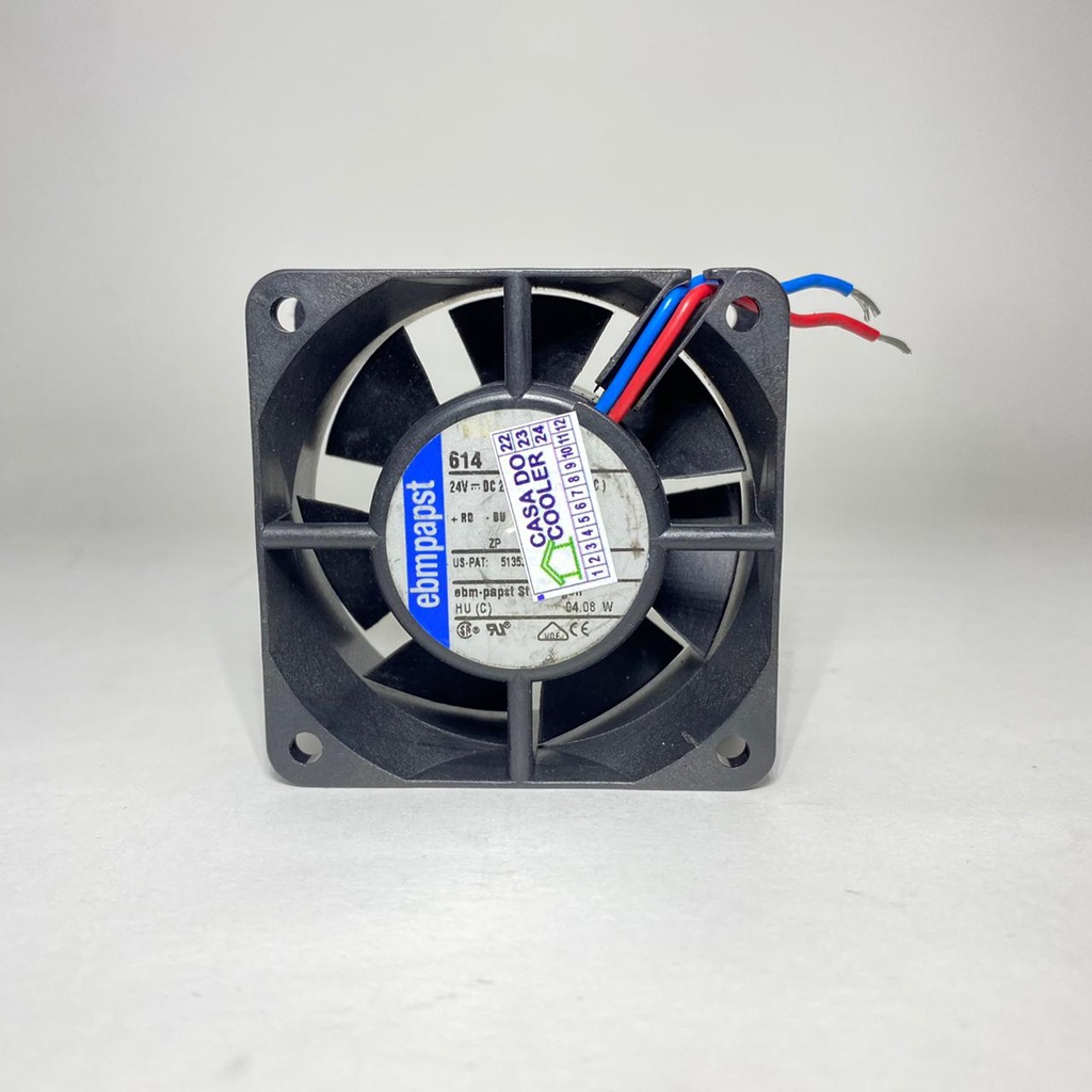 micro ventilador cooler 24v 6cm papst | Shopee Brasil