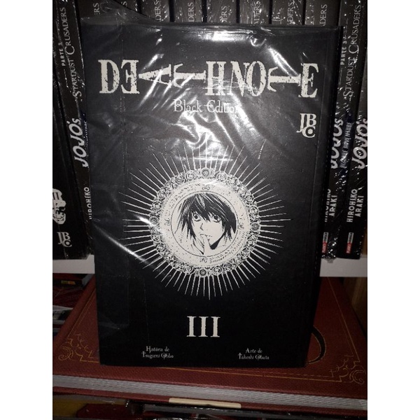 Death Note Black Edition Volume 3 JBC | Shopee Brasil
