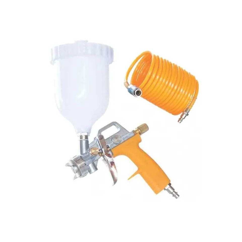 Kit Pintura Compressor Chiaperini 2pç Pistola/copo/mangueira | Shopee ...