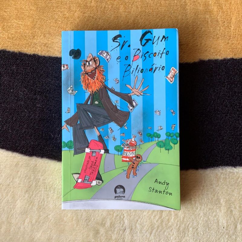 Livro Sr. Gum e o Biscoito Bilionário - Livro 2 - Andy Stanton | Shopee ...