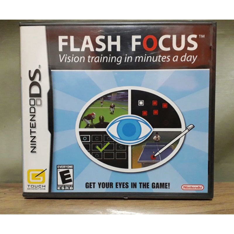 Flash Focus, jogo original para Nintendo DS, novo lacrado | Shopee Brasil