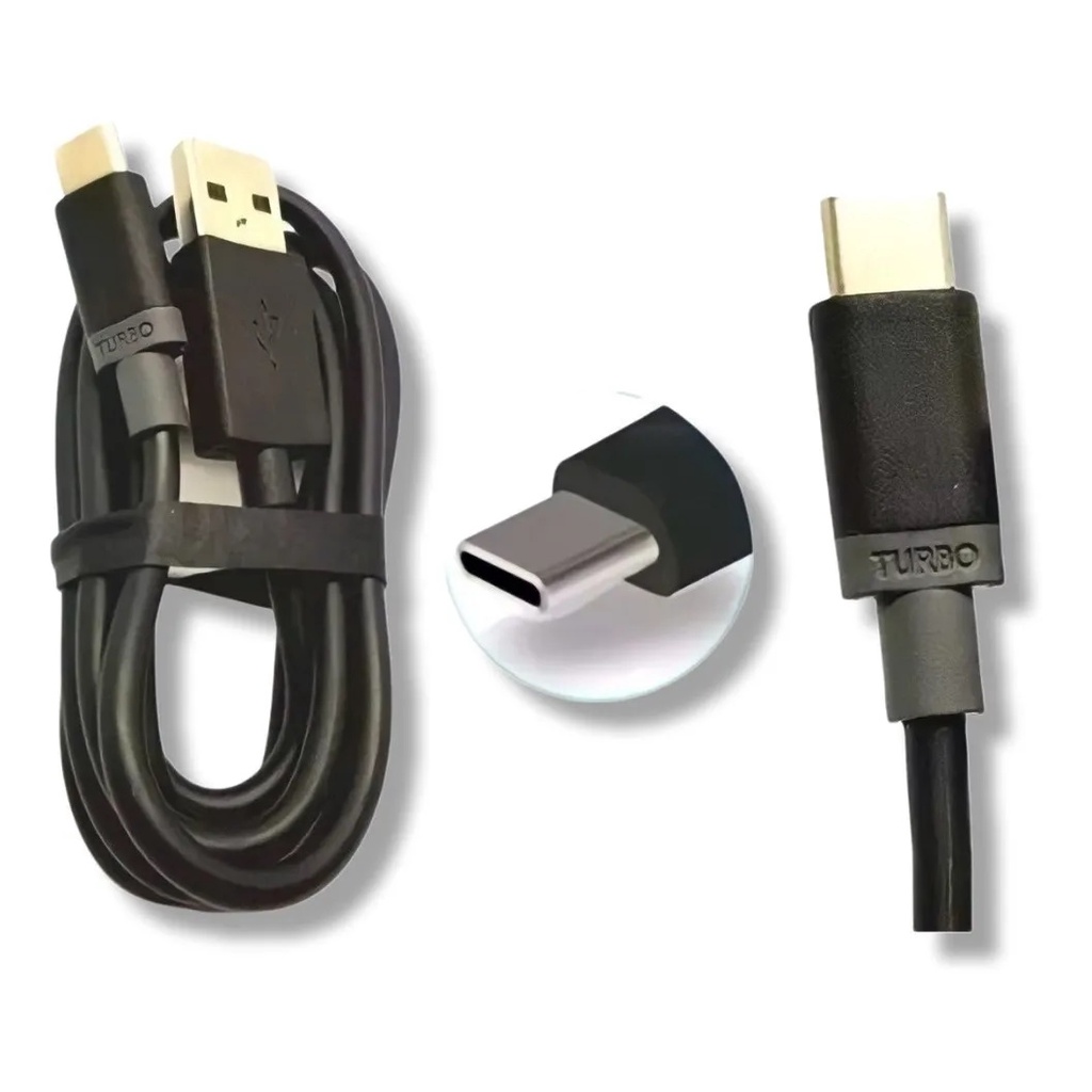 Cabo Usb Tipo C Turbo 1 Metro - Cabo Carregador 25w Turbo | Shopee Brasil