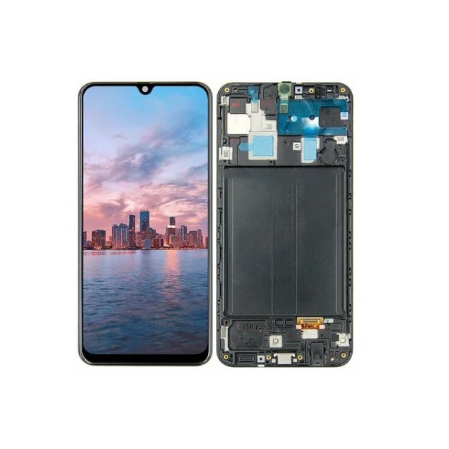 Tela frontal touch lcd display compativel com A50 Original com Aro ... Tela frontal touch lcd display compativel com A50 Original com Aro ...