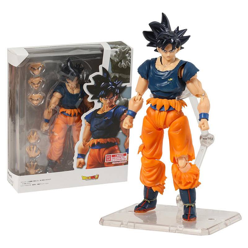 17cm Dragon Ball SHF Goku Vegeta PVC action figure boneco DragonBall ...