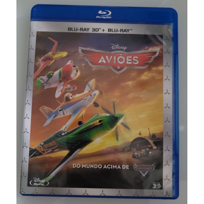 Blu-ray Aviões-3D+2D-Disney Animation | Shopee Brasil