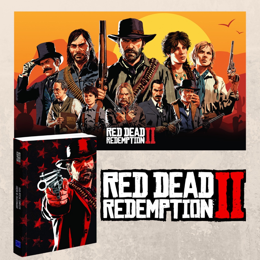 Red Dead Redemption 2- Kit Oficial | Shopee Brasil