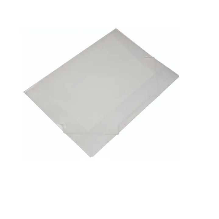 05 Pastas Plásticas Com Elástico Oficio Transparente Cristal V.M.P ...