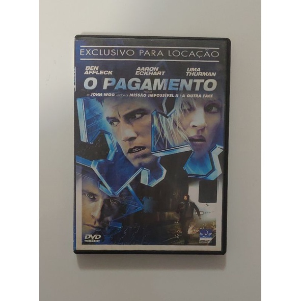 Dvd - O Pagamento - Paycheck - Ben Affleck, Uma Thurman, Aaron Eckhart (Original) | Shopee Brasil