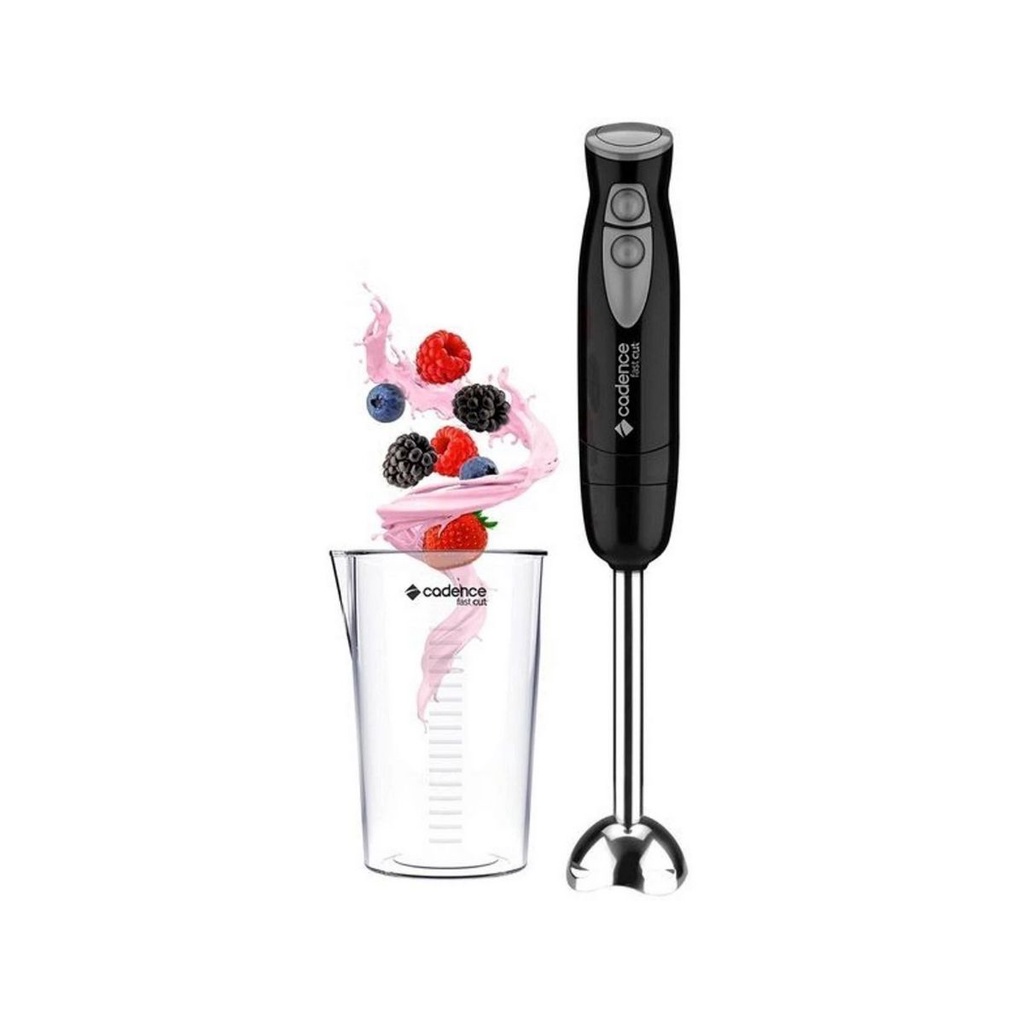 Mixer Misturador Batedor Elétrico Portátil Cadence Fast Cut Com Copo ...