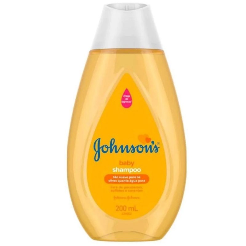 SHAMPOO JOHNSON'S BABY- NEUTRO/CABELOS CLAROS/ GOTAS DE BRILHO/ CACHOS ...