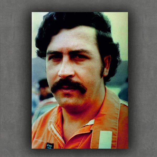 Pablo Escobar, Narcos, Cartel, Quadro Decorativo 42x30cm Mdf | Shopee ...